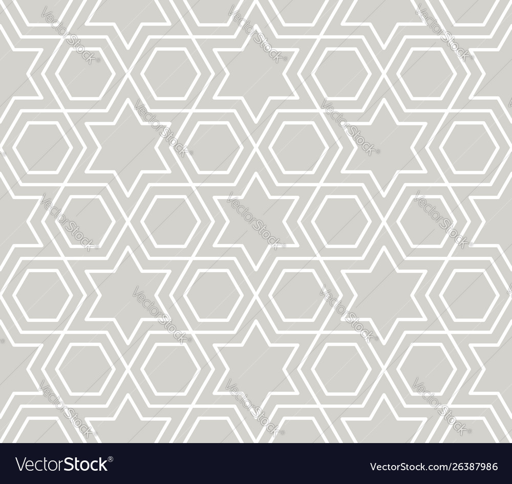 Abstract simple geometric seamless pattern Vector Image