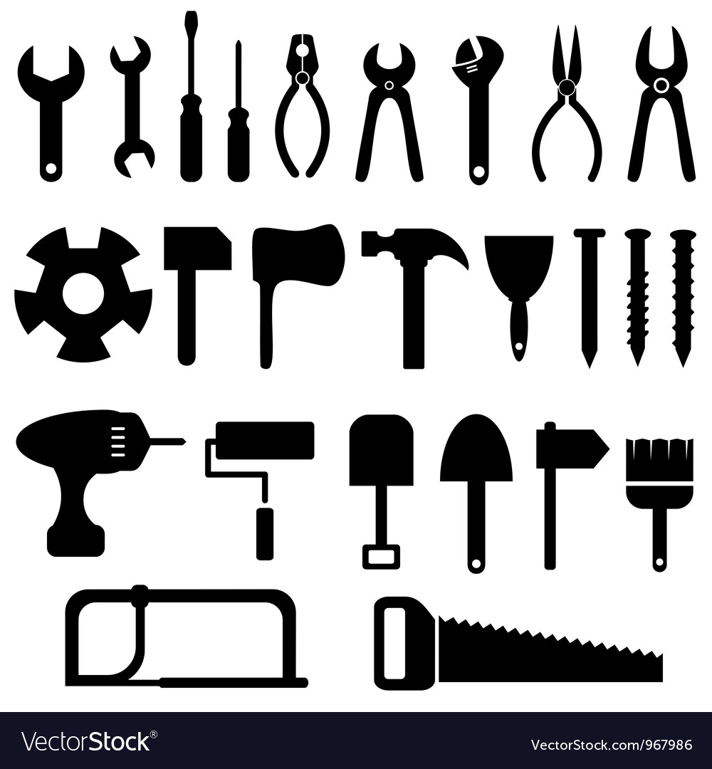 Tools Royalty Free Vector Image - VectorStock