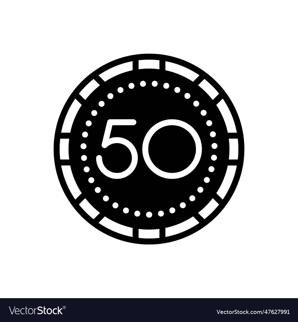 Fifty Royalty Free Vector Image - VectorStock