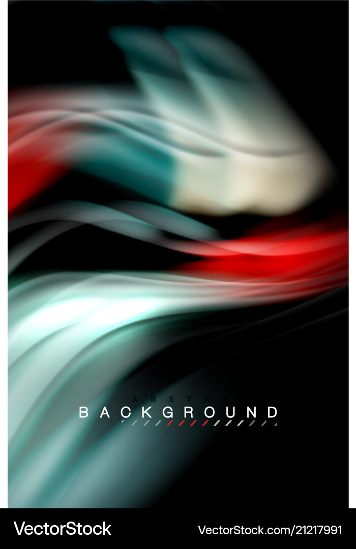 Fluid liquid colors design colorful marble Vector Image