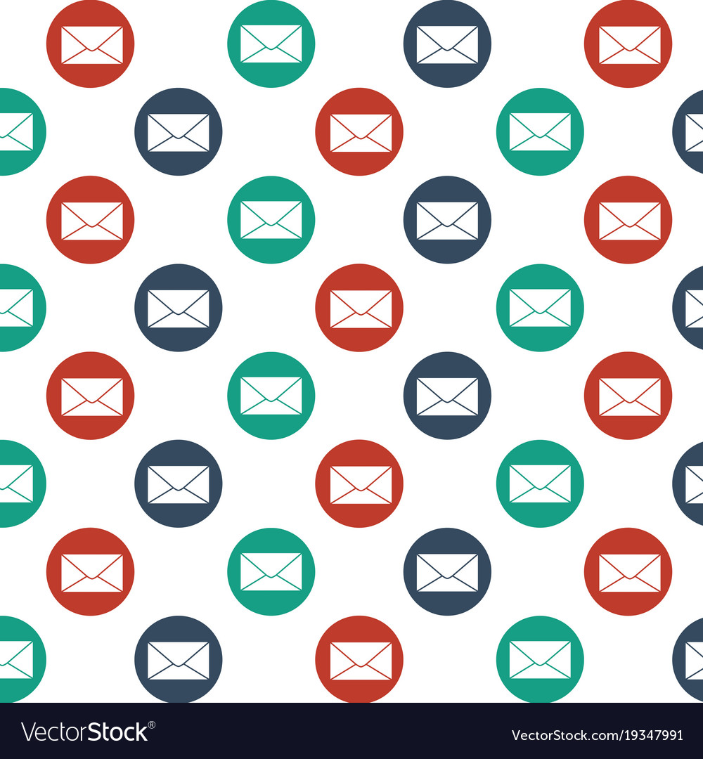 Mail icon background Royalty Free Vector Image