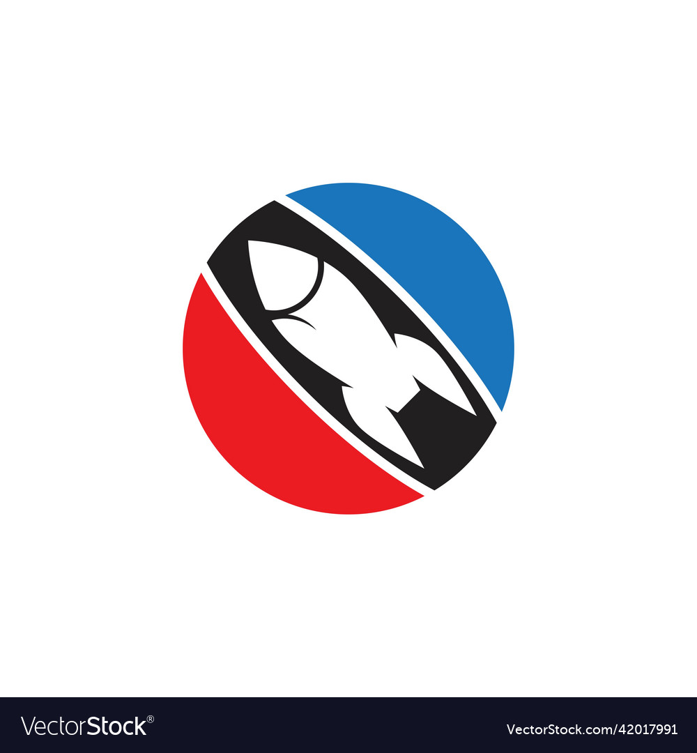 Rocket logo Royalty Free Vector Image - VectorStock