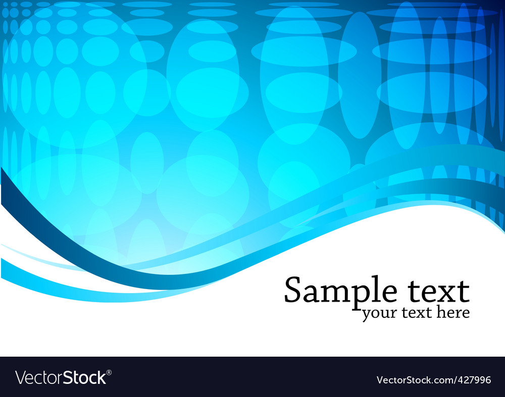 Blue background Royalty Free Vector Image - VectorStock