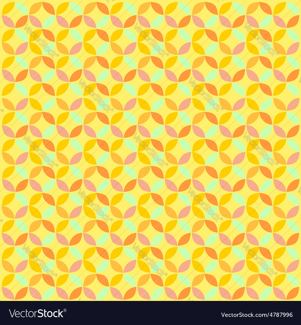 Geometric circle pattern Royalty Free Vector Image