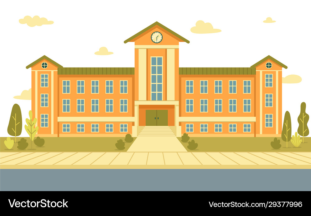 High School Building Clipart New York City “600” Schools And The