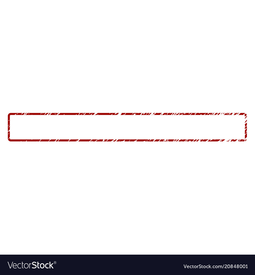 Distressed textured rounded rectangle frame Vector Image