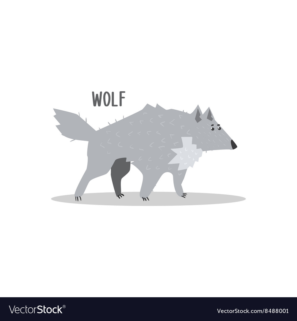 Wolf Royalty Free Vector Image - VectorStock