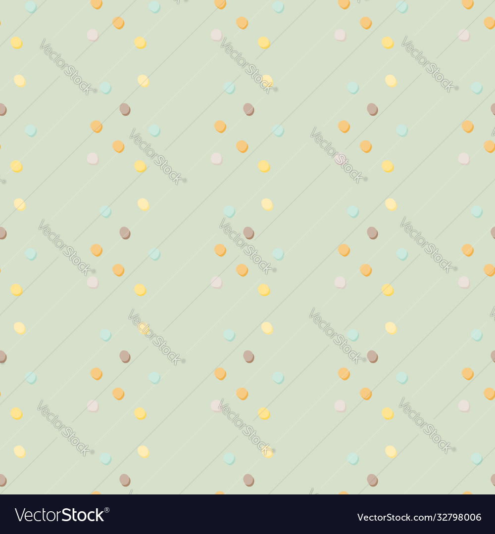Abstract geometric polka dot seamless pattern Vector Image Abstract geometric polka dot seamless pattern Vector Image