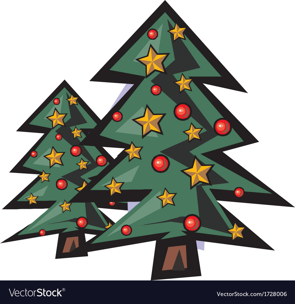Christmas tree Royalty Free Vector Image - VectorStock