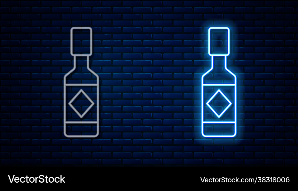 Tabasco Bottle Vector