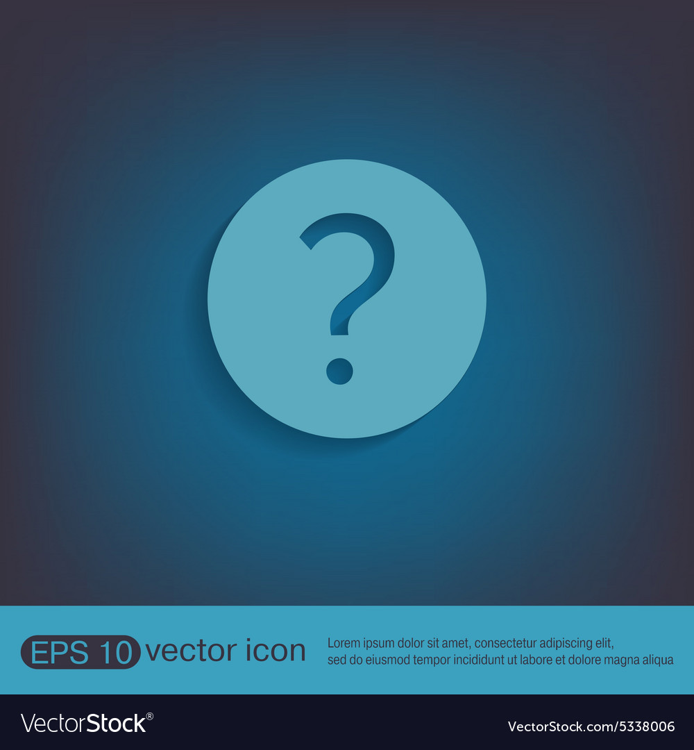 Question mark Royalty Free Vector Image - VectorStock