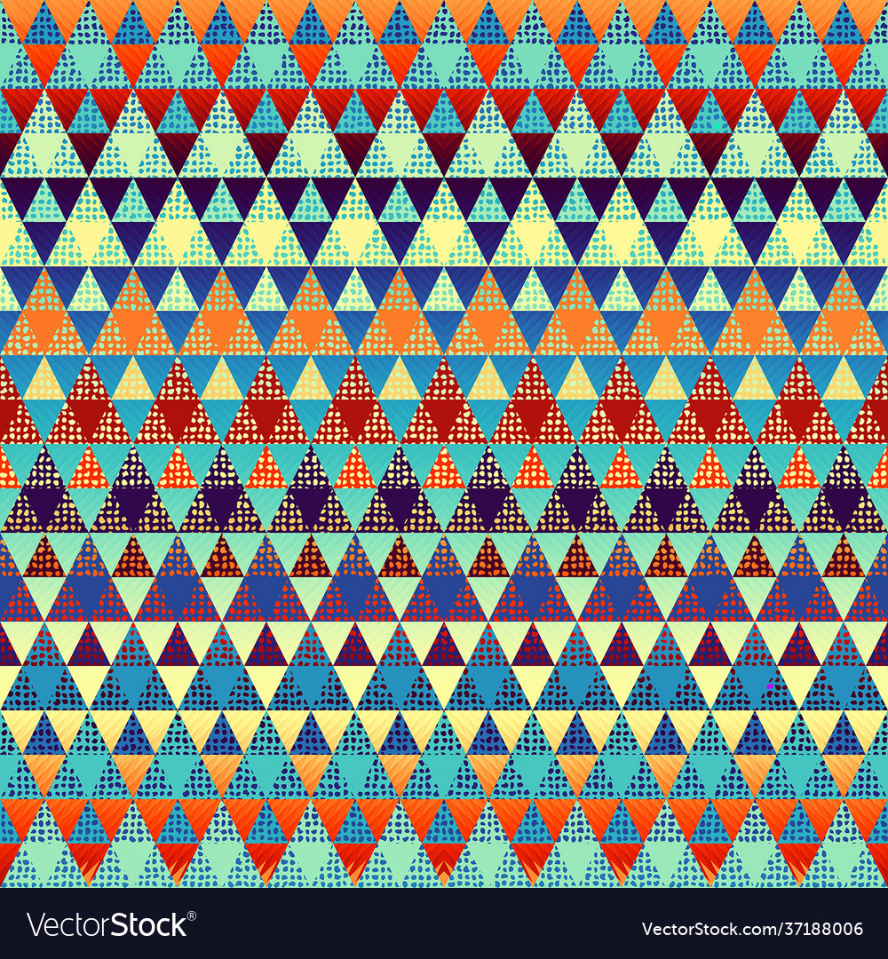 Seamless pattern background a triangles Royalty Free Vector