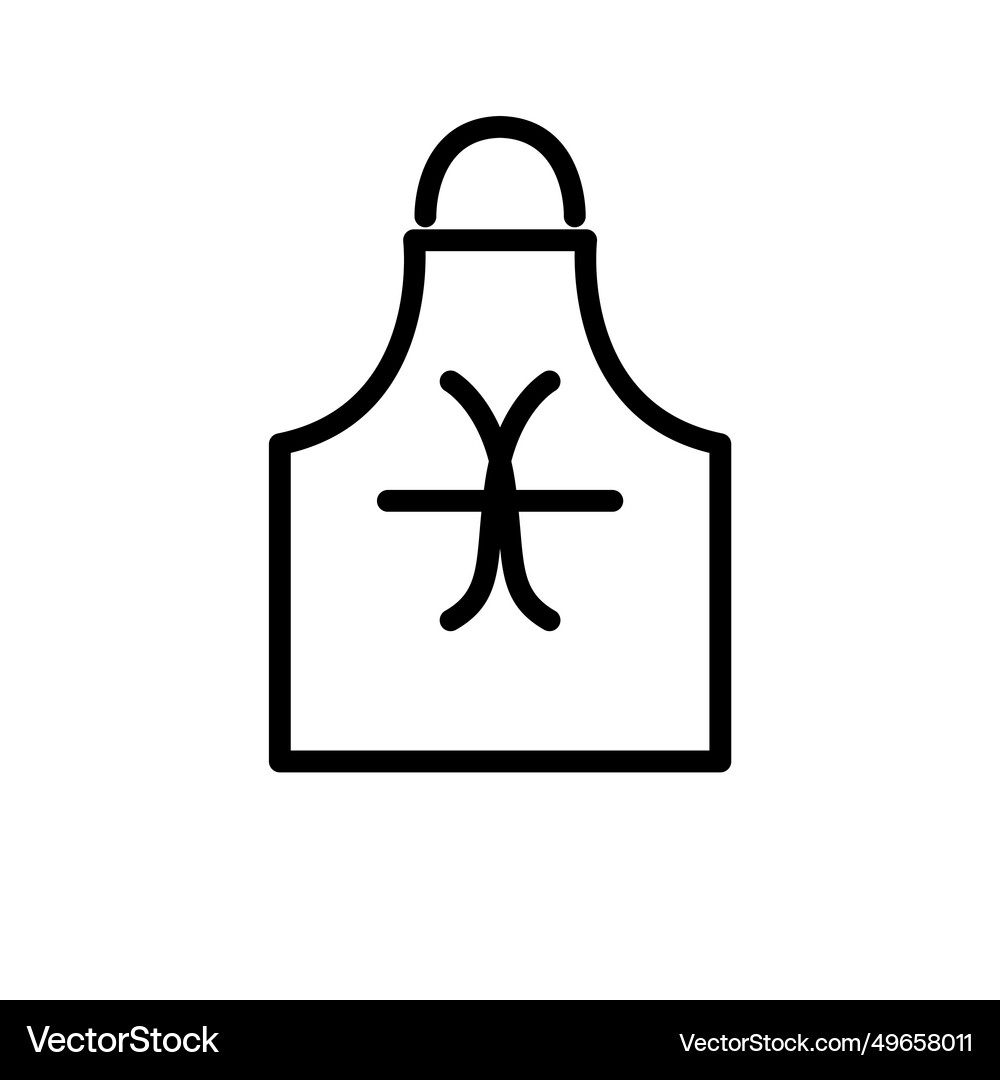 Life vest line logo icon image Royalty Free Vector Image