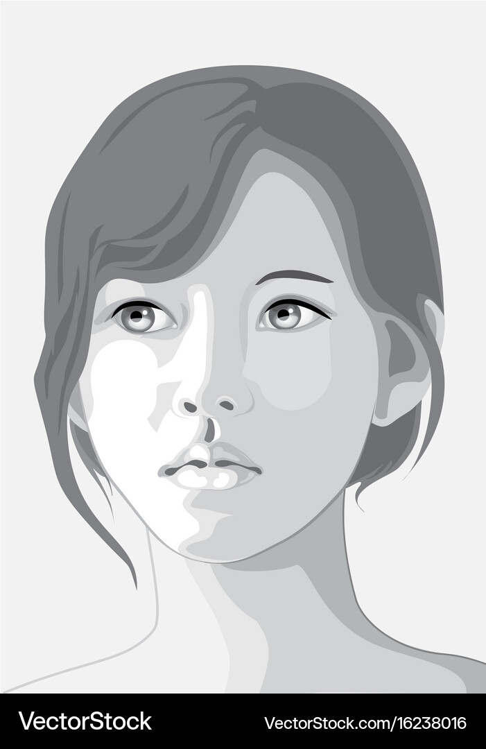 Japangirl Royalty Free Vector Image - VectorStock