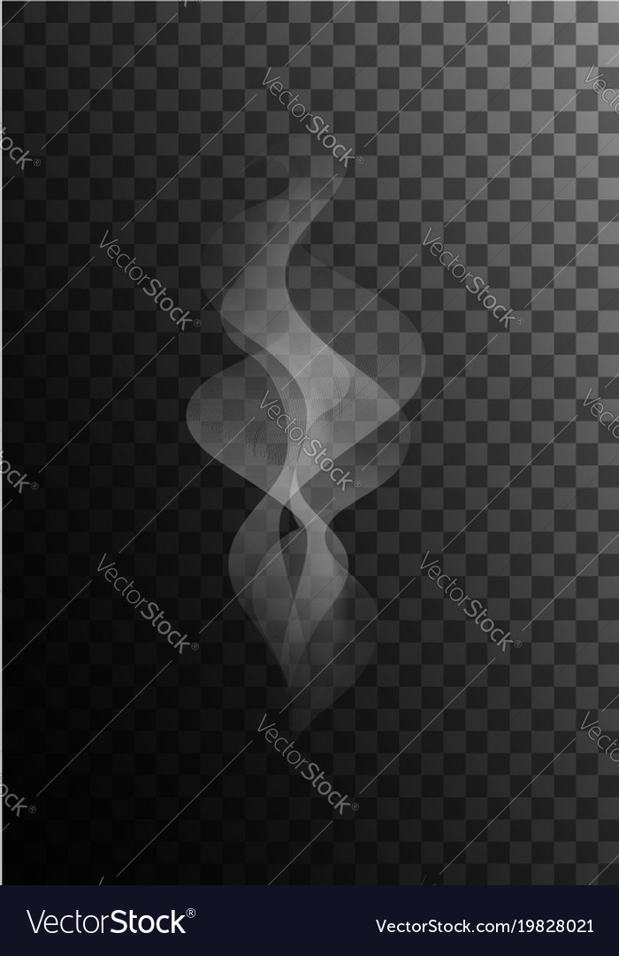 Realistic smoke Royalty Free Vector Image - VectorStock