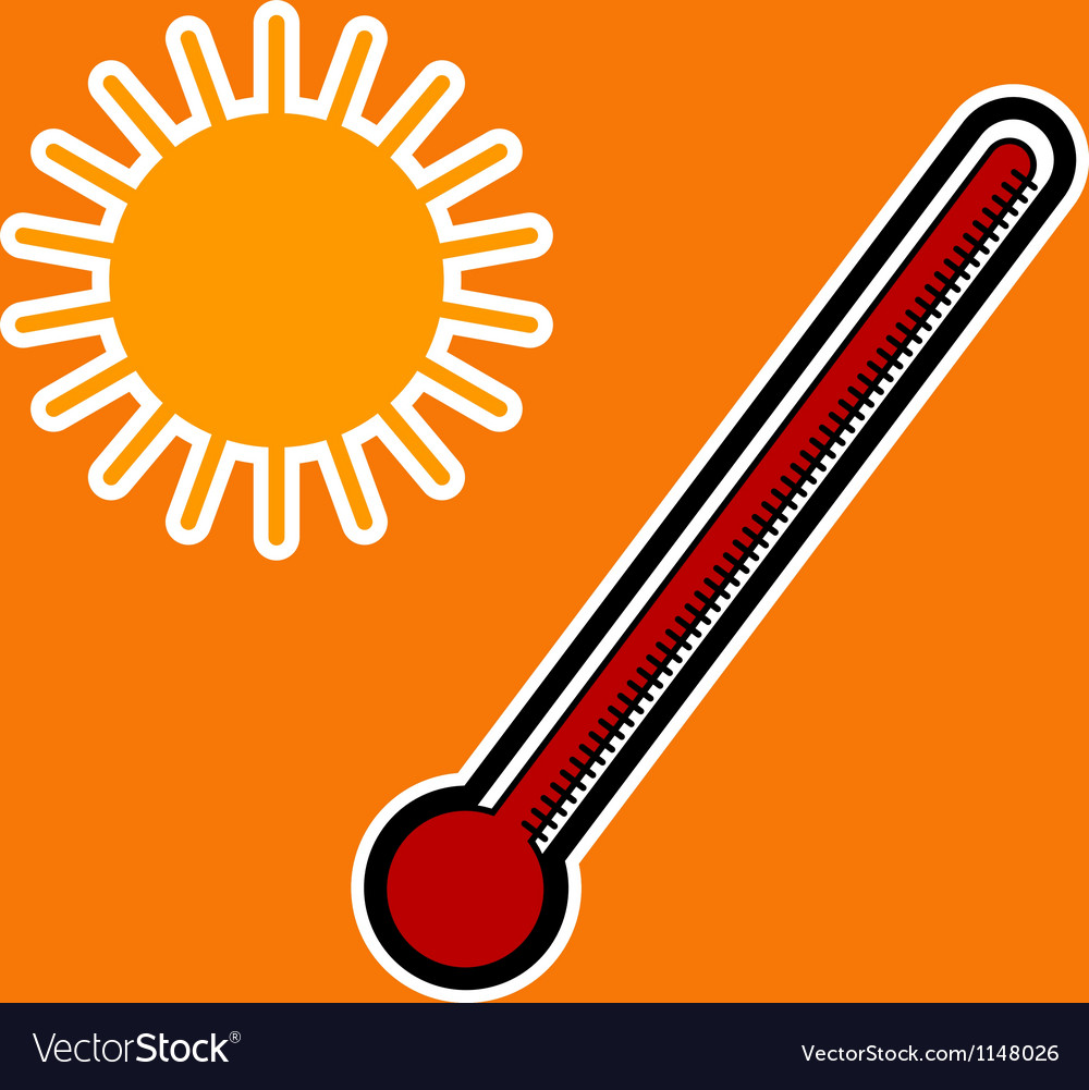 Temperature Royalty Free Vector Image - VectorStock