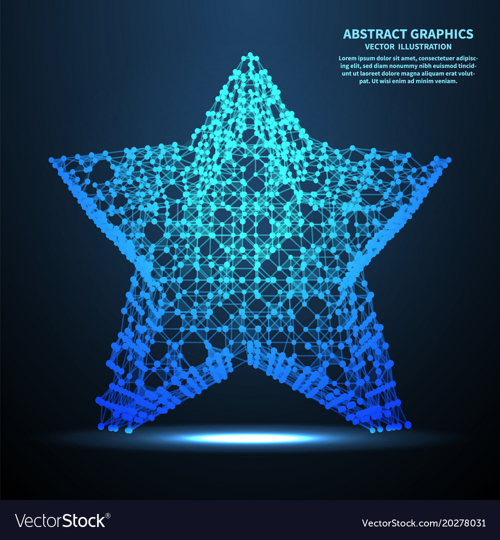 Abstract star Royalty Free Vector Image - VectorStock