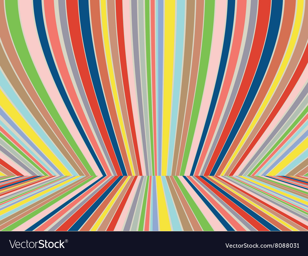 Colorful striped background Royalty Free Vector Image