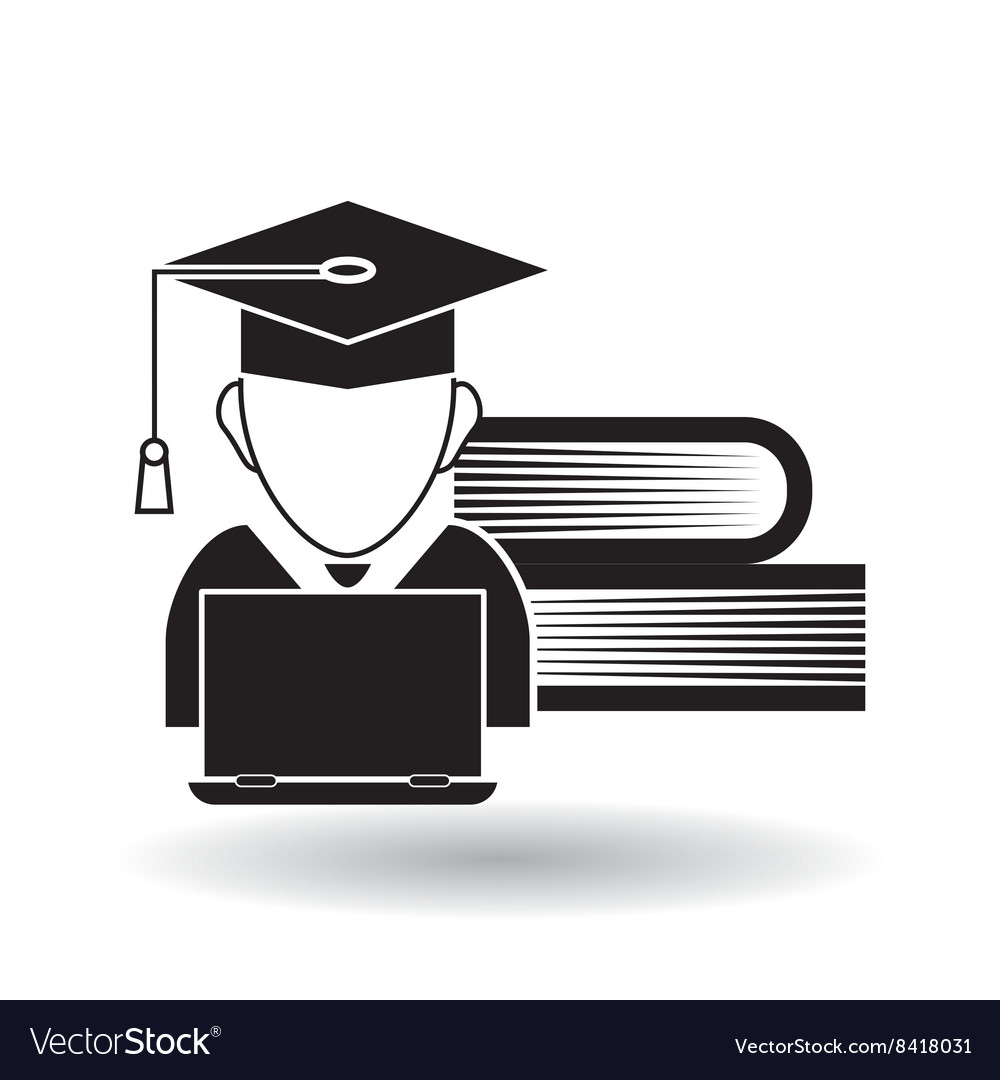 Learning graphic design Royalty Free Vector Image