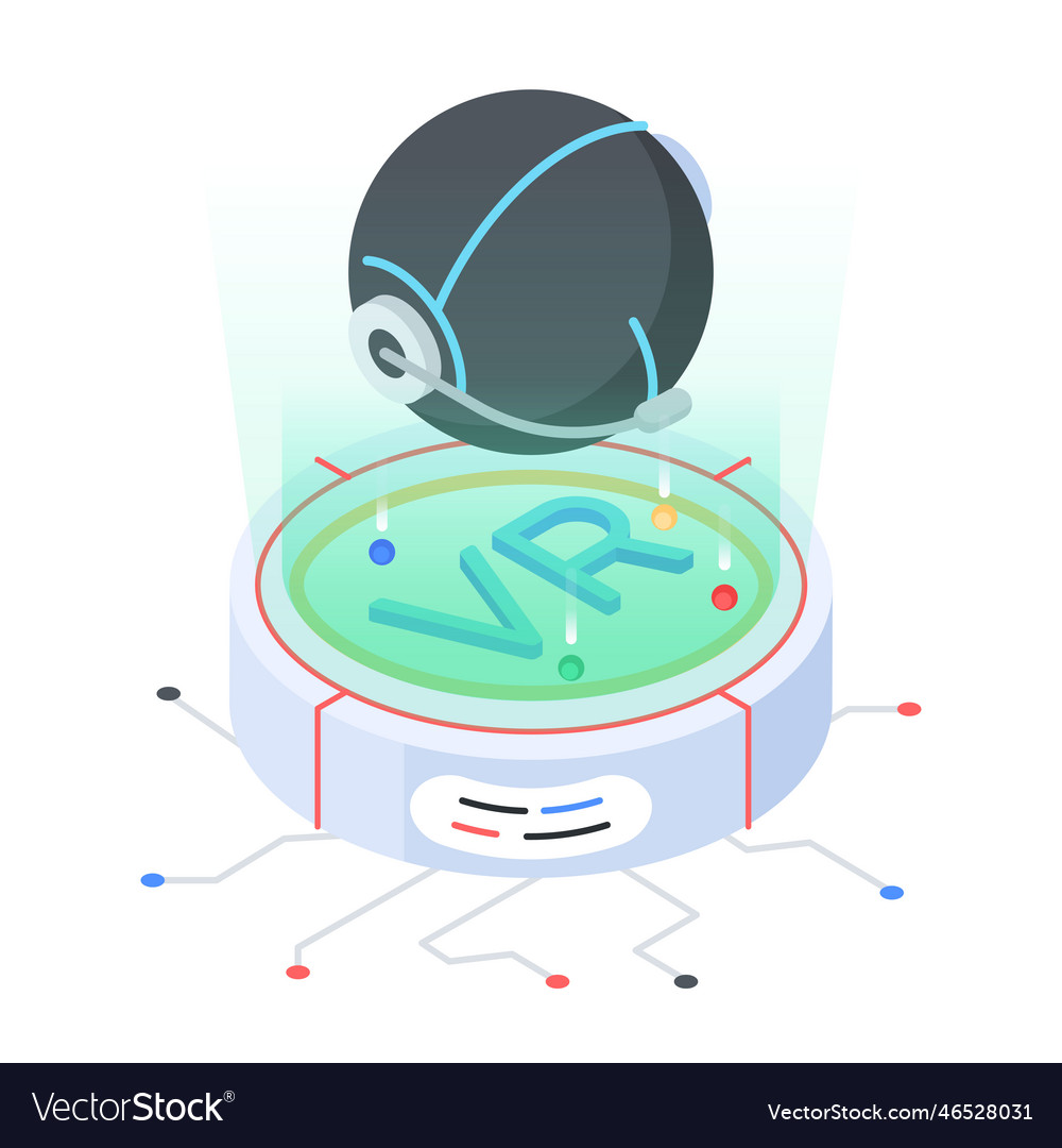 Virtual assistant Royalty Free Vector Image - VectorStock