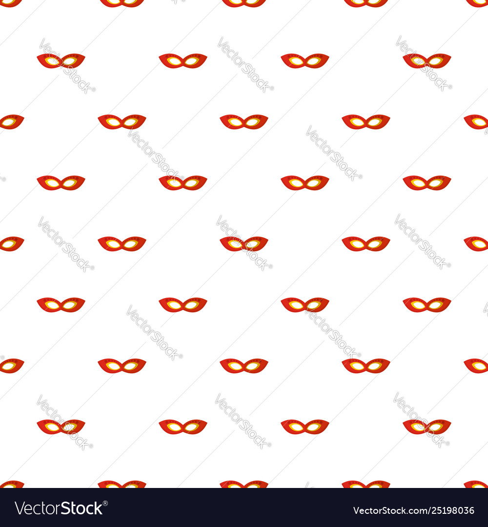 Magic mask pattern seamless Royalty Free Vector Image