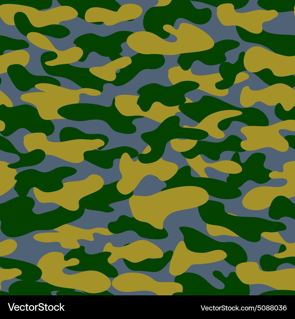 Seamless military camouflage texture military Vector Image