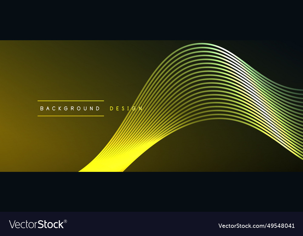 Dynamic wave geometric design Royalty Free Vector Image