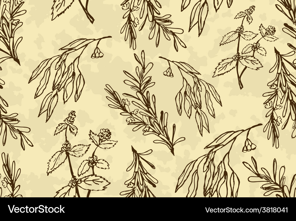 Handdrawn - Health and Nature Royalty Free Vector Image