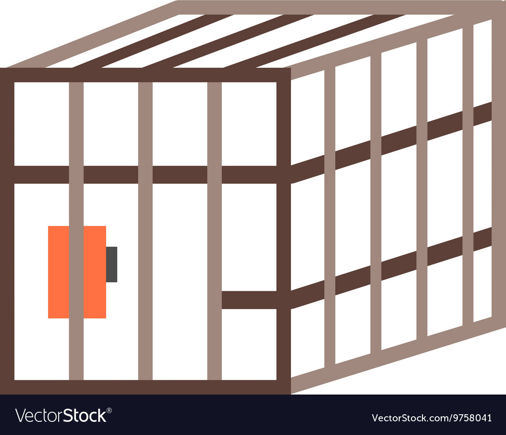 Pet cage Royalty Free Vector Image - VectorStock