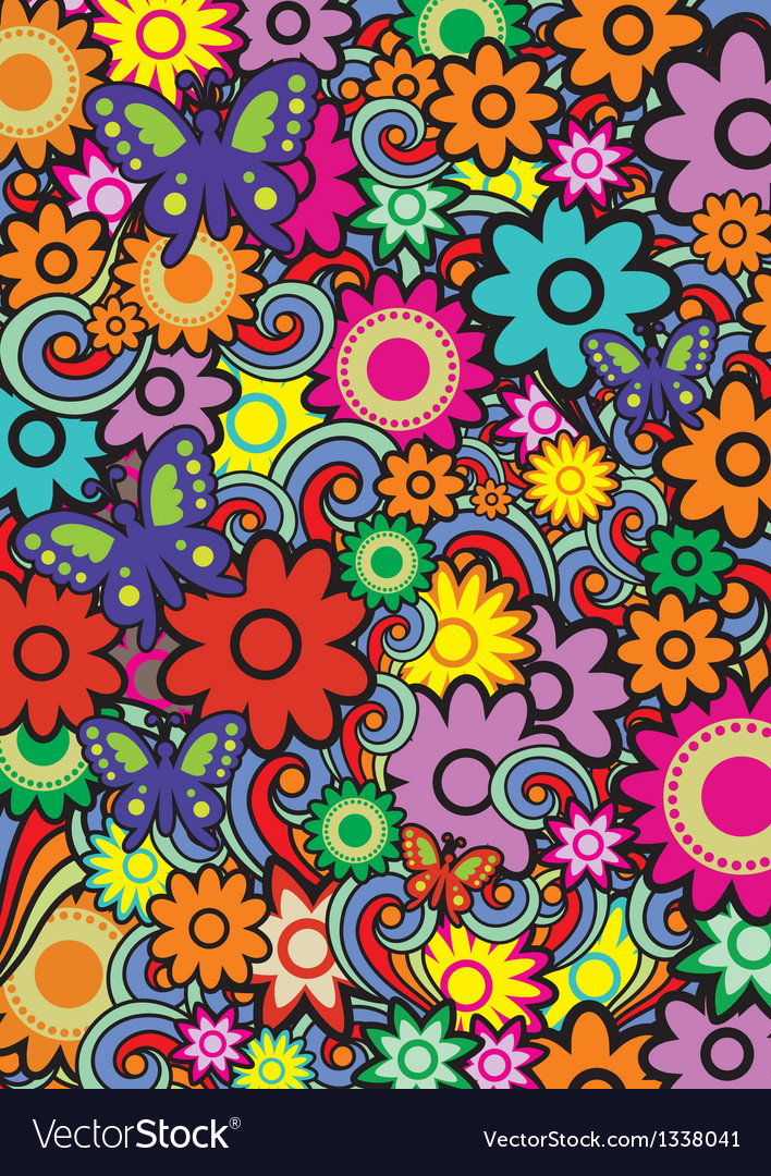 Seamless pattern with color Royalty Free Vector Image