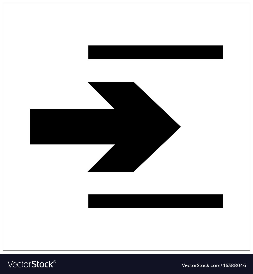 Exit Royalty Free Vector Image - VectorStock