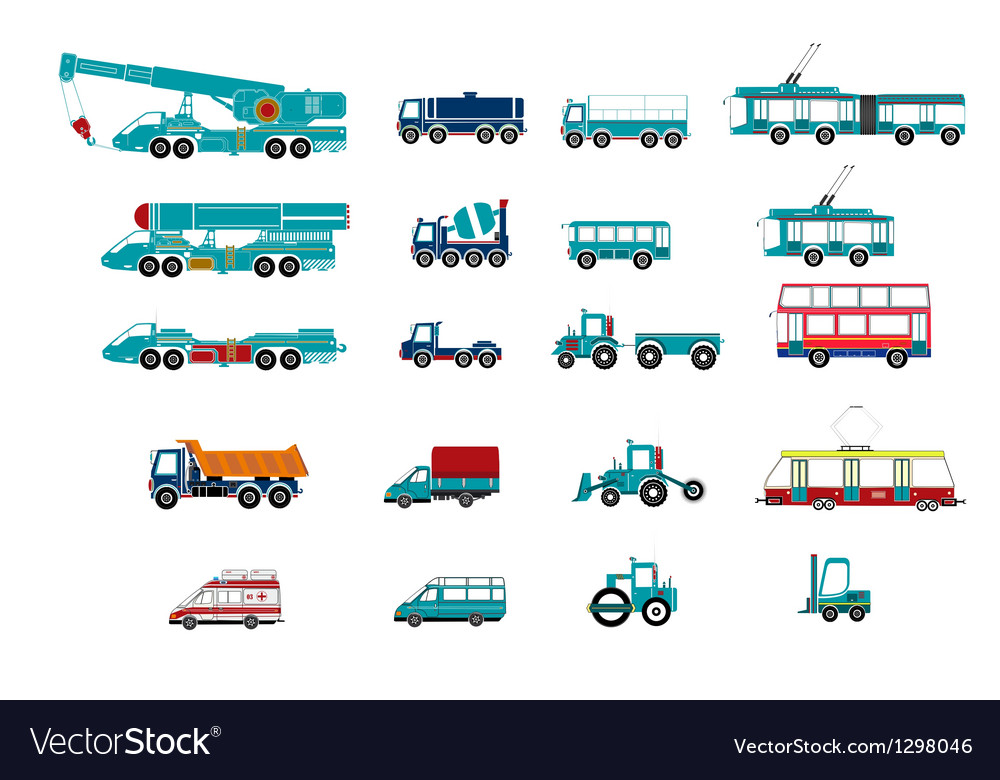 Transport Royalty Free Vector Image - VectorStock