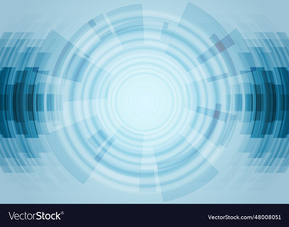 Blue abstract technology background Royalty Free Vector