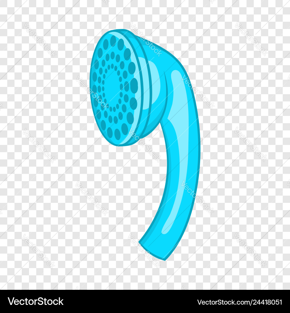 Shower icon in cartoon style Royalty Free Vector Image