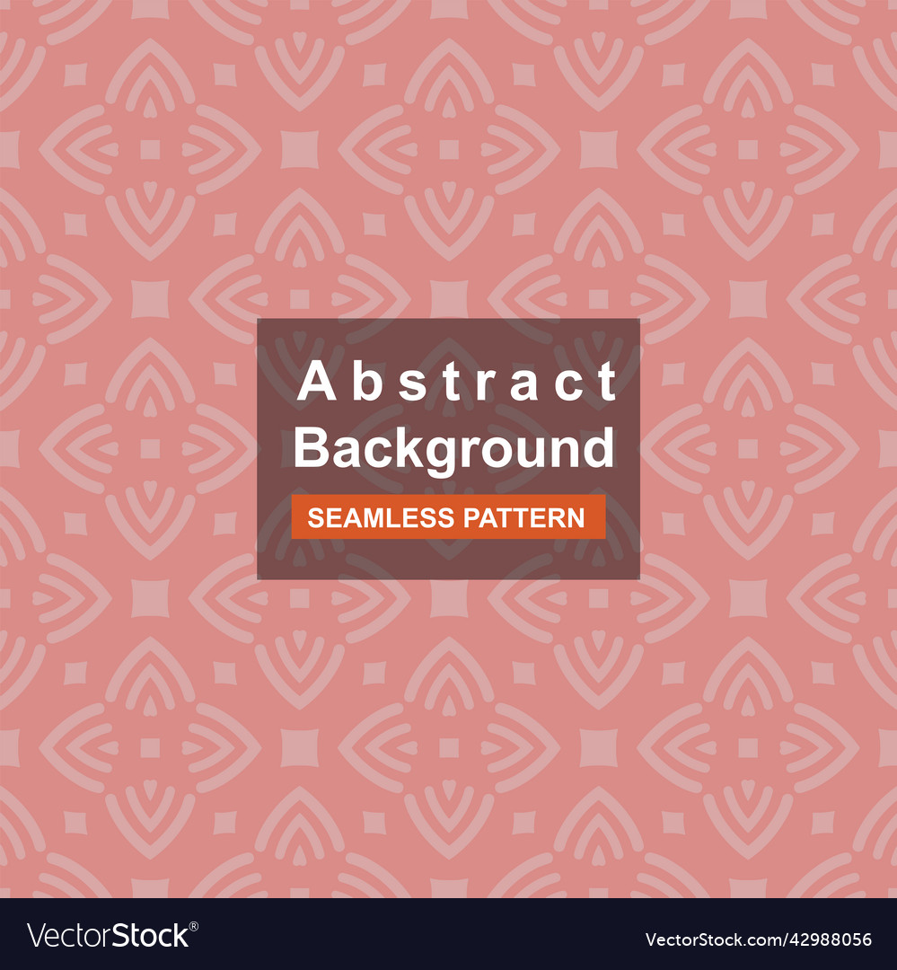 Abstract geometric seamless pattern background Vector Image