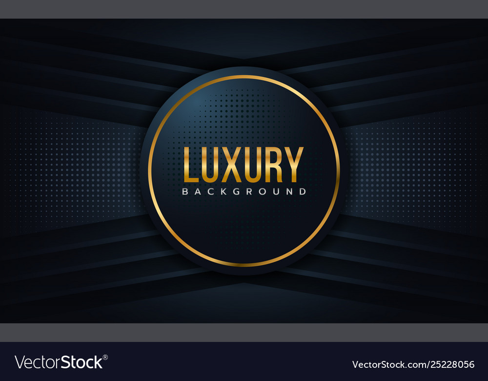 Luxurious Dark Abstract Modern Background Vector Image