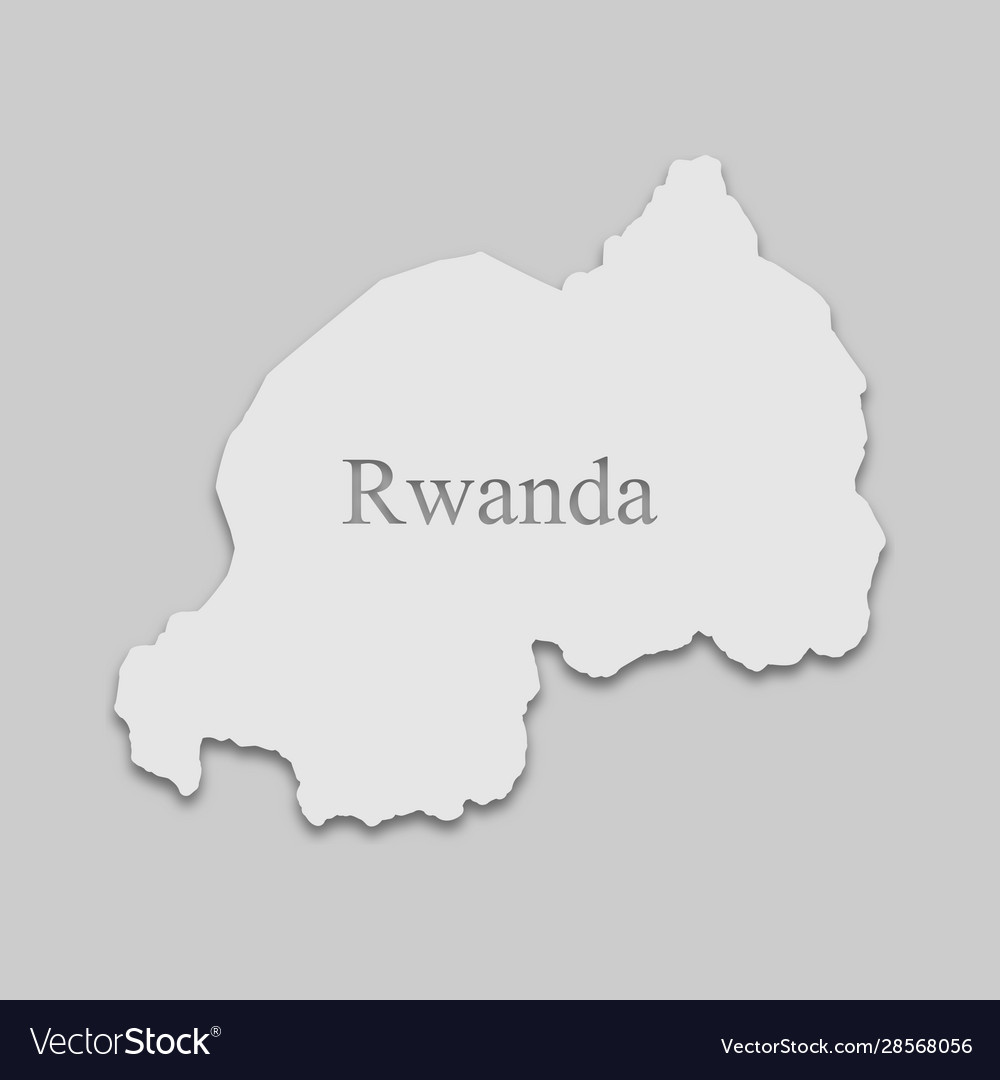 Map rwanda Royalty Free Vector Image - VectorStock