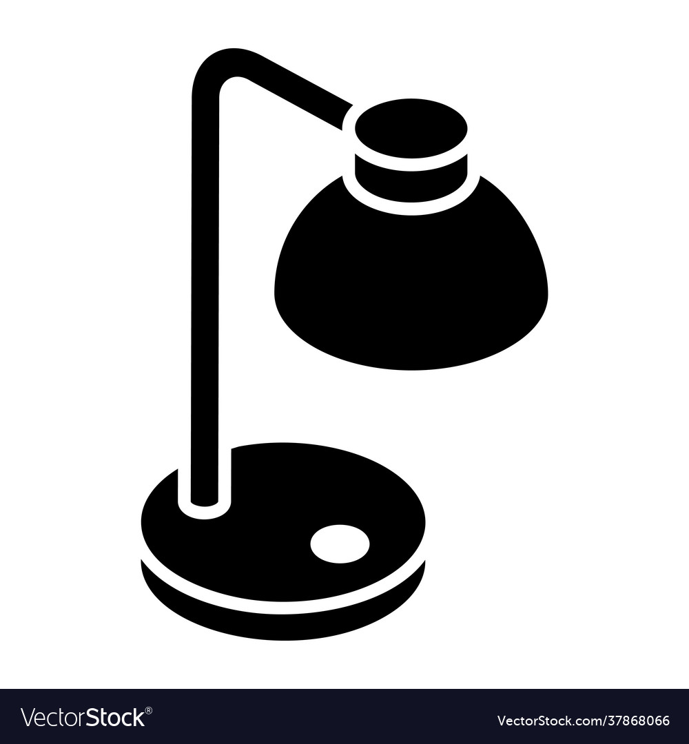 Table lamp Royalty Free Vector Image - VectorStock