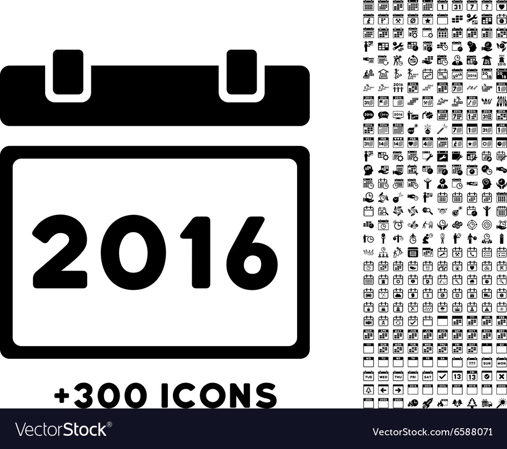 2016 plan icon Royalty Free Vector Image - VectorStock