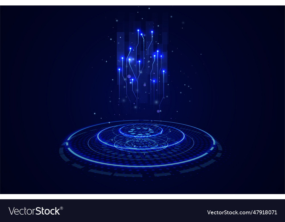Abstract technology background Royalty Free Vector Image