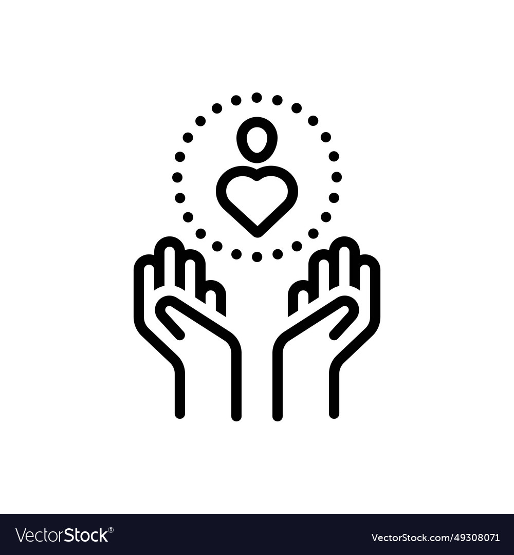 Caring Royalty Free Vector Image - VectorStock