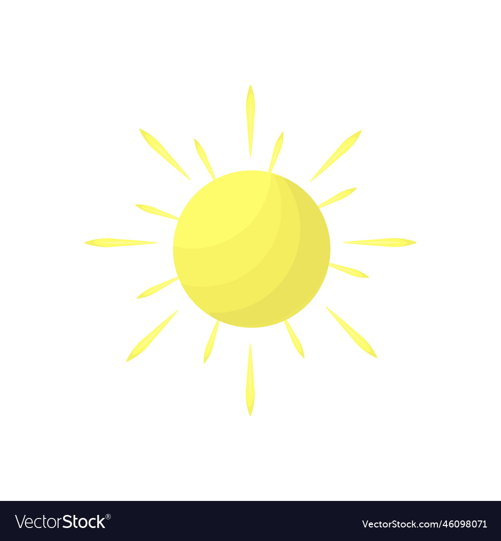 Sun Royalty Free Vector Image - VectorStock