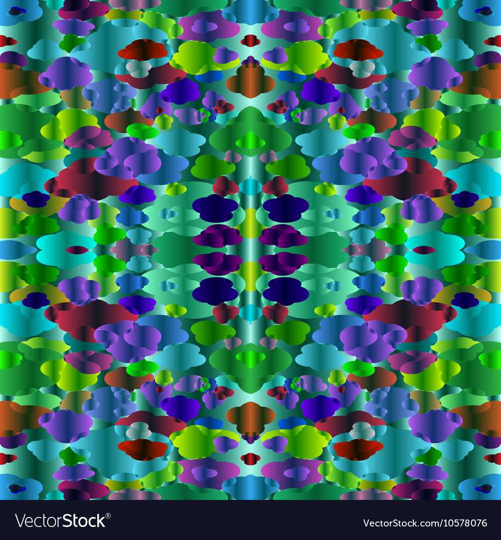 Abstract coloring seamless pattern Royalty Free Vector Image