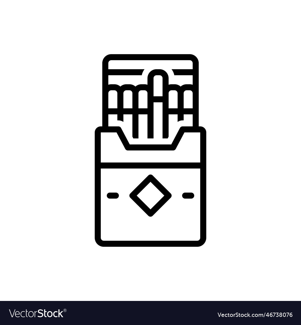Cigarettes Royalty Free Vector Image - VectorStock