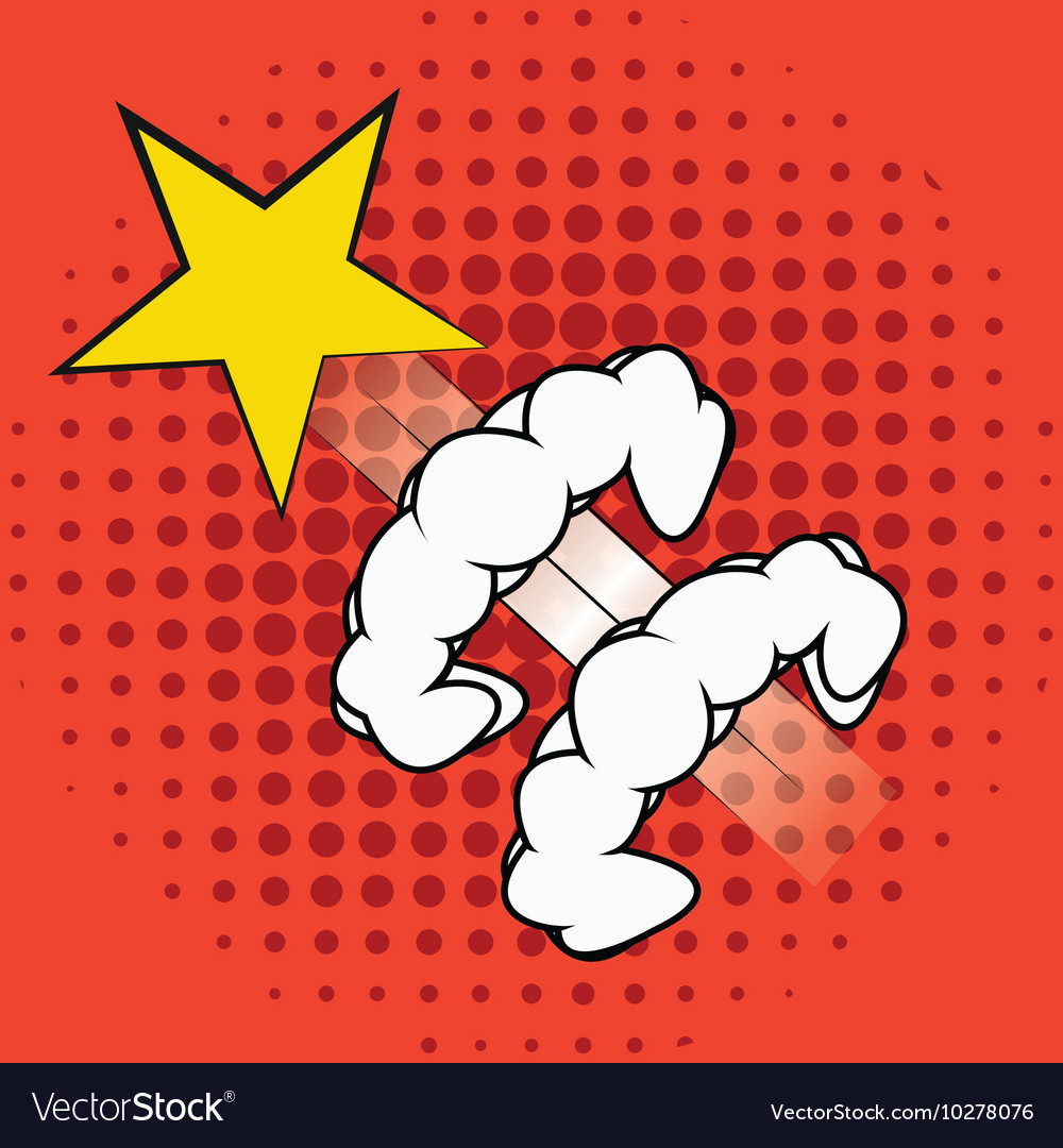 Isolated comic expression Royalty Free Vector Image