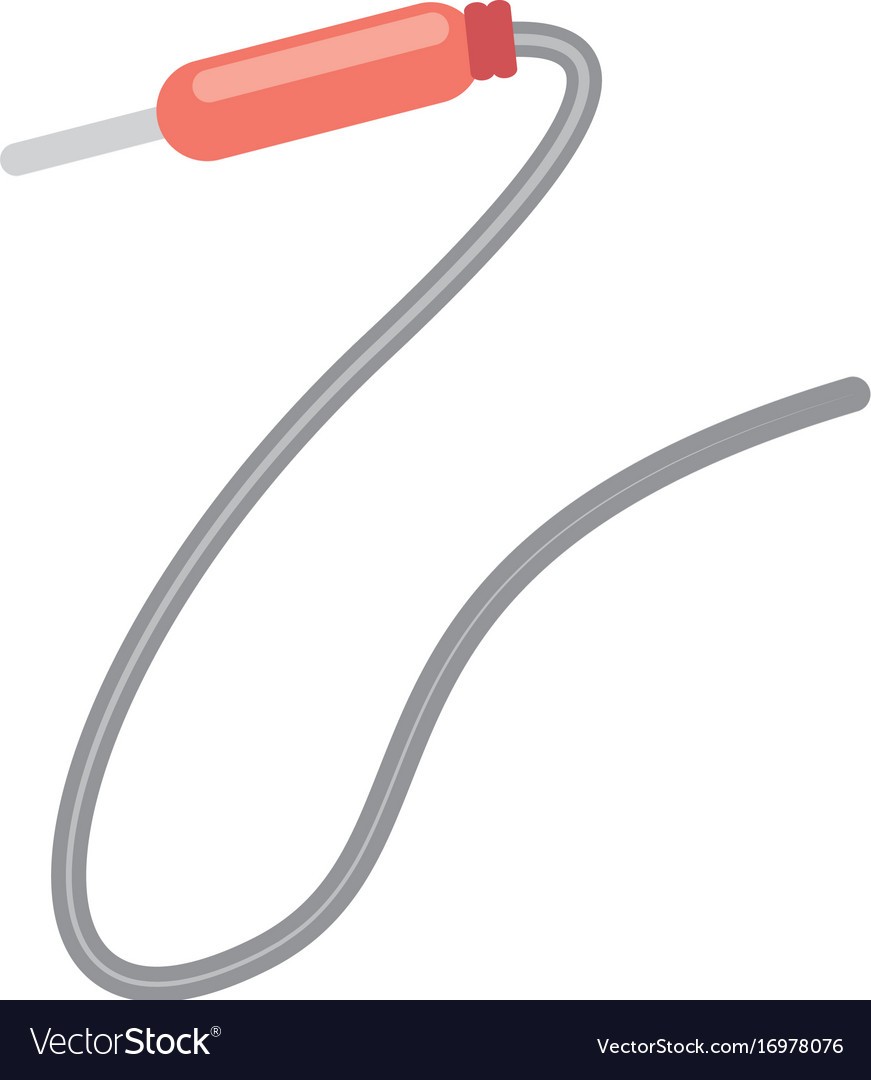 Sound plug wire Royalty Free Vector Image - VectorStock