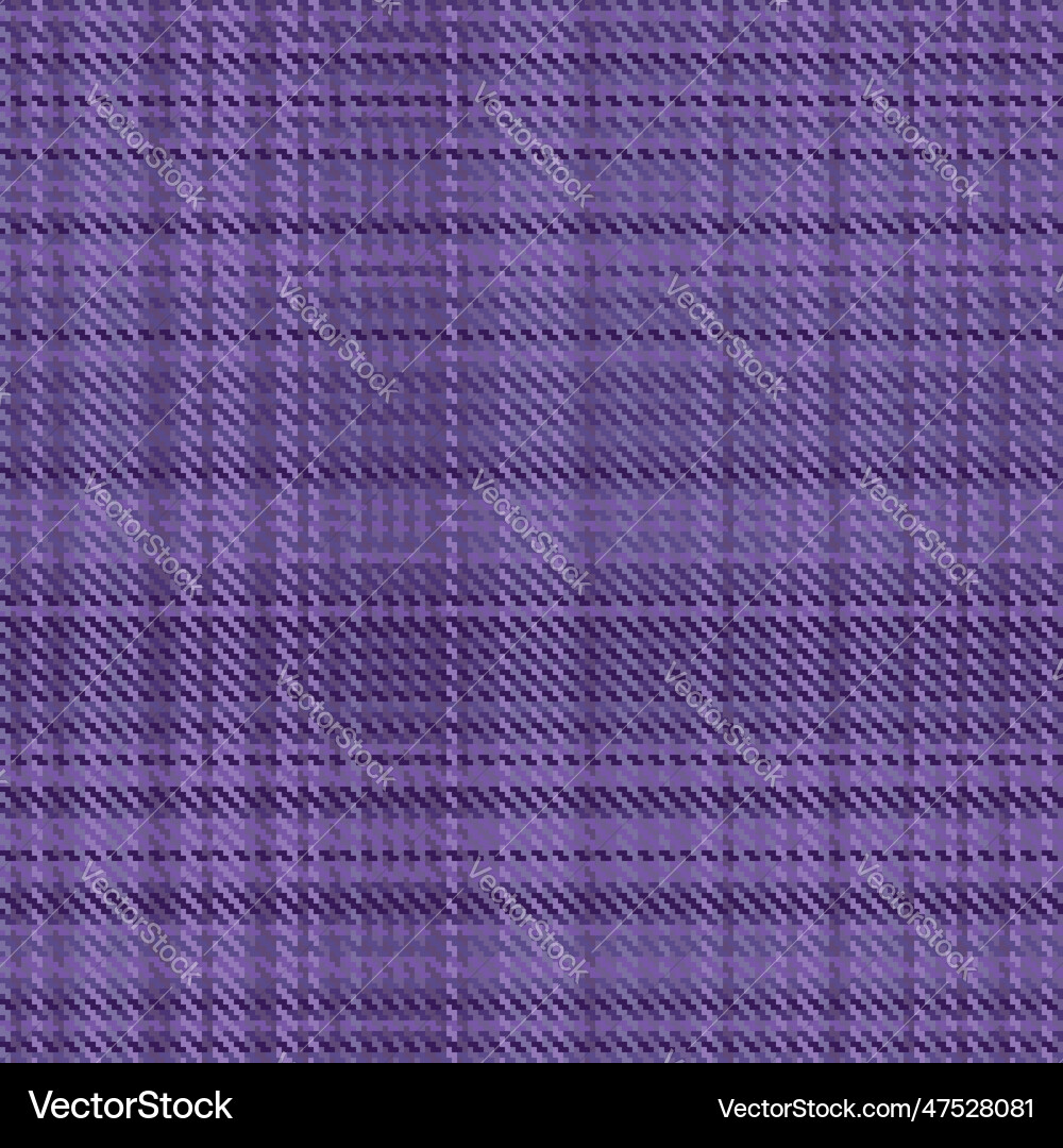 Fabric check textile of plaid seamless with a Vector Image