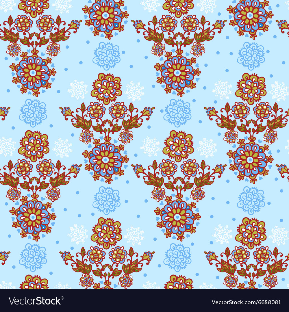 Floral in vintage style Royalty Free Vector Image