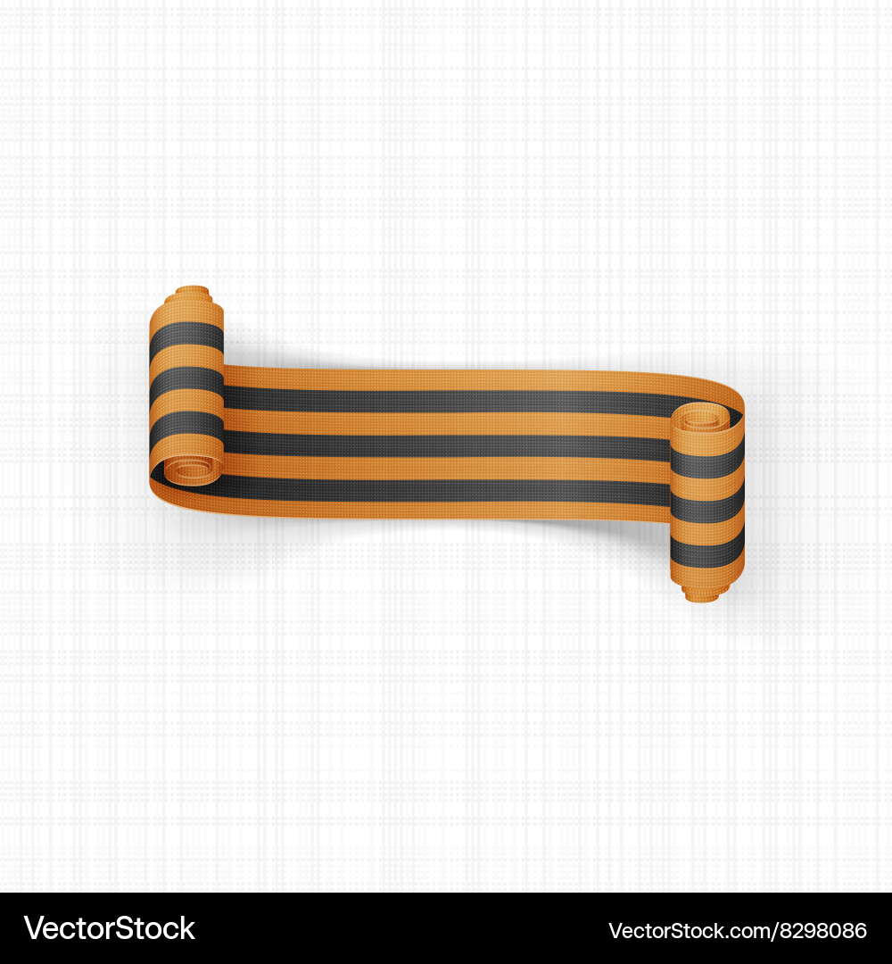 St george ribbon victory day symbol Royalty Free Vector