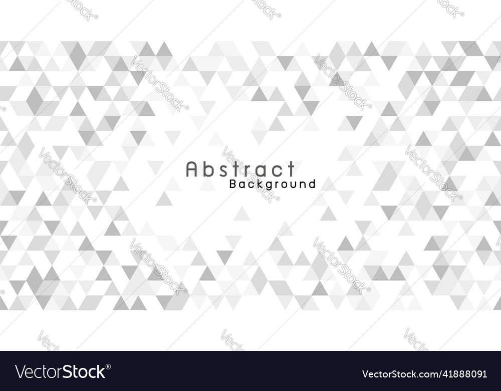 Abstract triangle background Royalty Free Vector Image